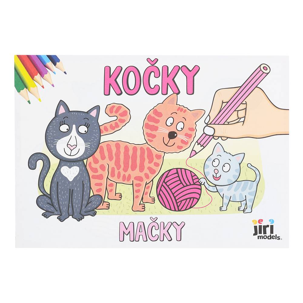 Omaľovánky A5 Mačky | Fuego.sk